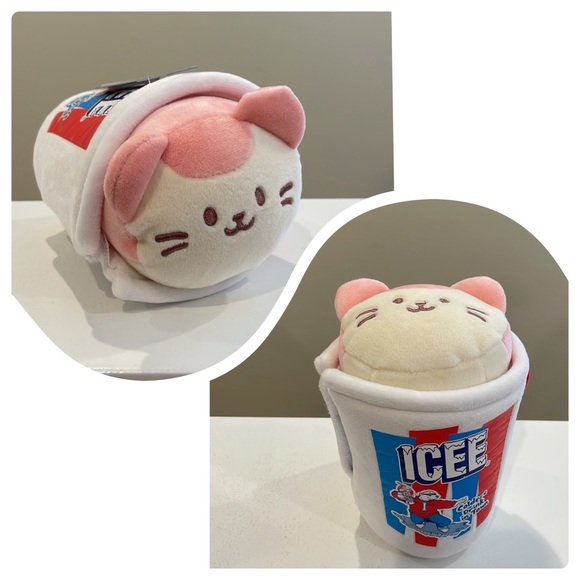 Anirollz | Toys | Nwt 6 Kittiroll Icee Cup Stuffed Cat Plush By ...